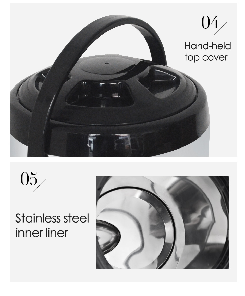 Milk Tea Bucket Milk Tea Barrel Water Jug Insulated Stainless Thermos ...