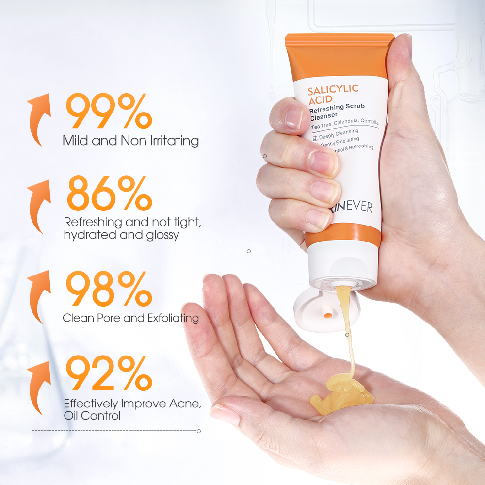 SKINEVER Salicylic Acid Skin Care 3pcs Set Acne Removal Essence Skin ...