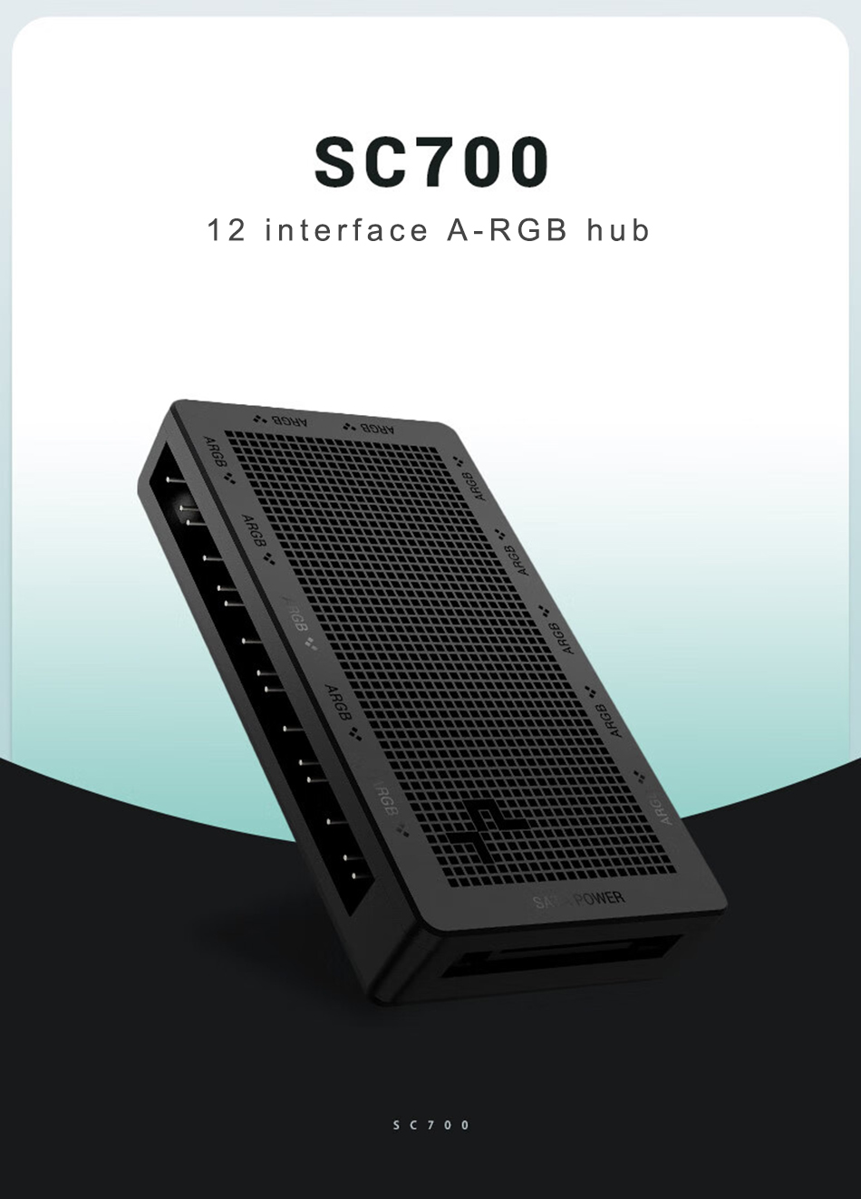 DEEPCOOL SC700/SC790 ARGB Hub 2in1 PWM & ARGB Multi Way Hub Adapter Magnet Adsorption | Shopee ...