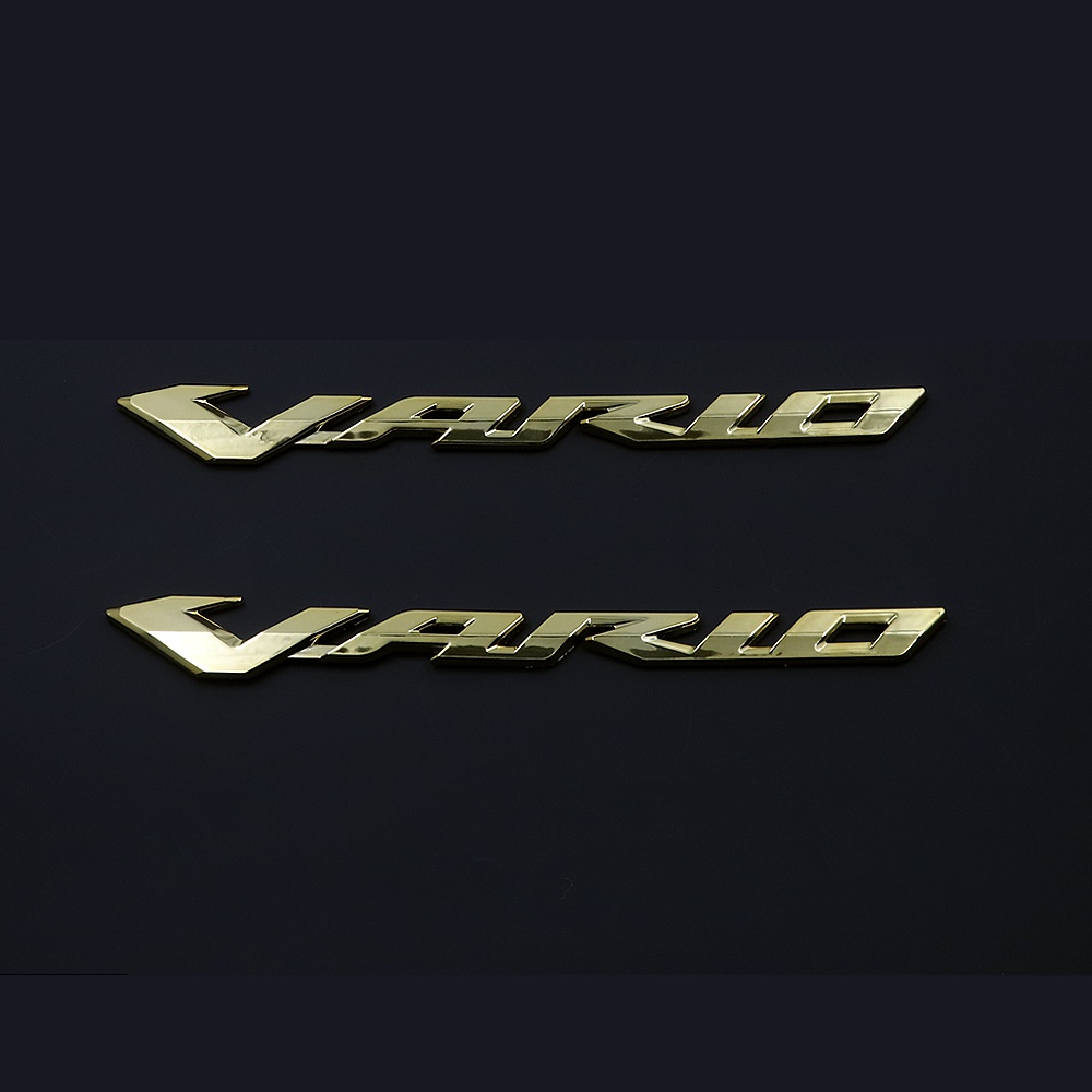 Honda Vario Golden Emblem 3D Decorative Stickers Left And Right ...