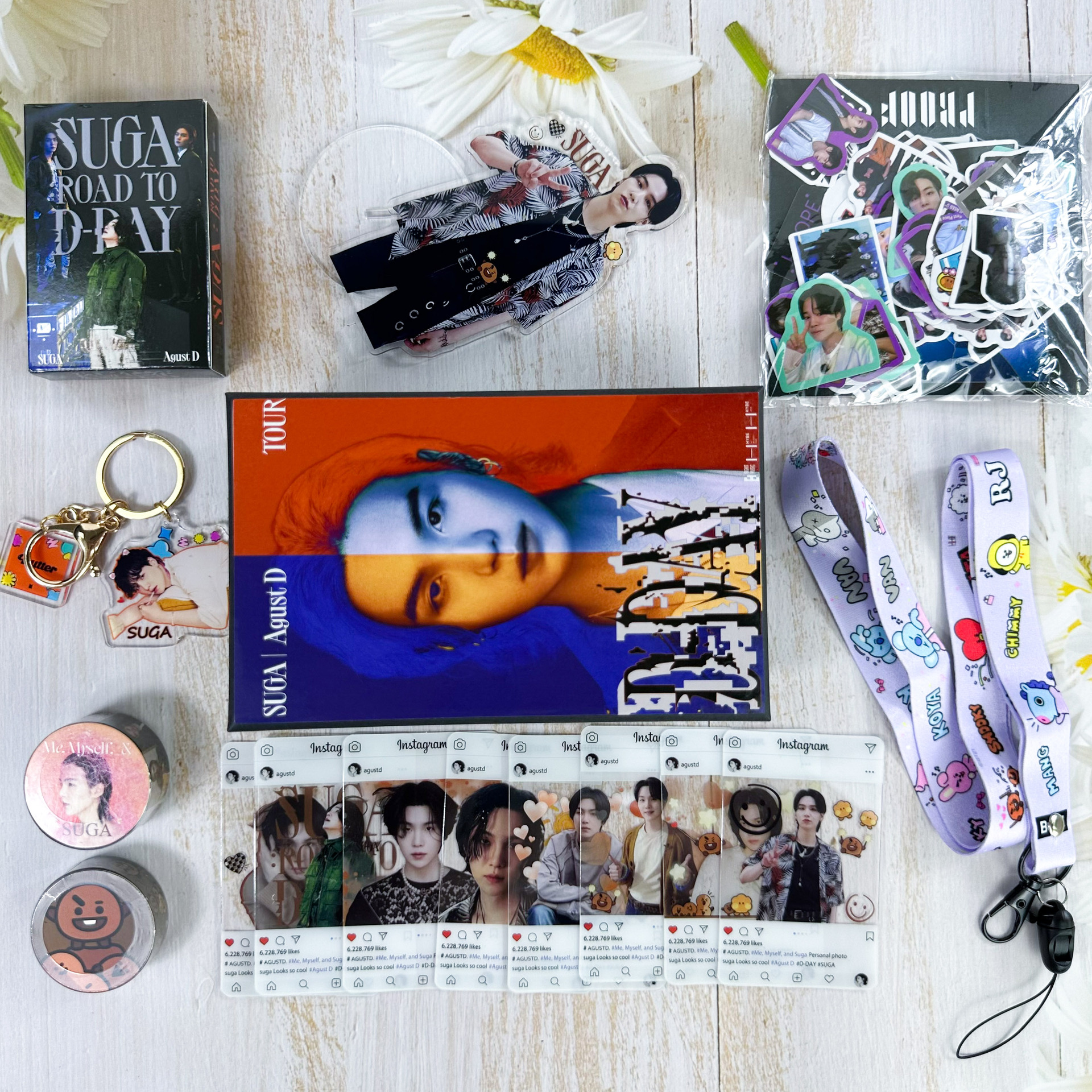 suga Solo Album Agust D Merchandise Gift Box Set (Birthday Gift ...