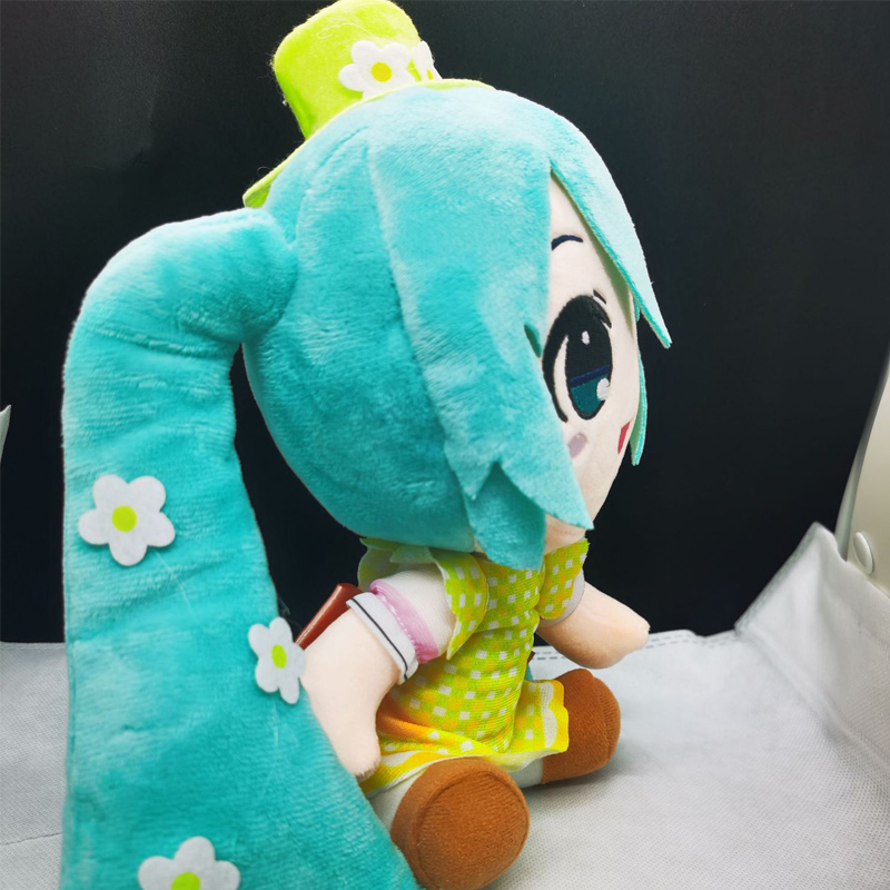 25cm Japan Virtual Singer idol Hatsune Miku Plush Toys Doll Ievan ...