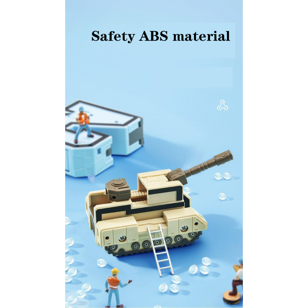 KIDS ZONE Numbers Deformation Robot 0-15 Digital Toys Assemble Building ...