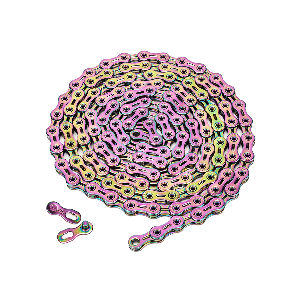 ZTTO MTB Road Bike Chain 8/9/10/11/12S Chain Rainbow Gold Silver For ...