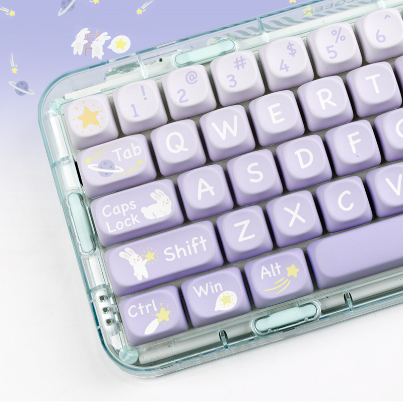 MOA Profile Theme Keycaps 140Keys/Set PBT DIY Custom for Gateron Cherry ...