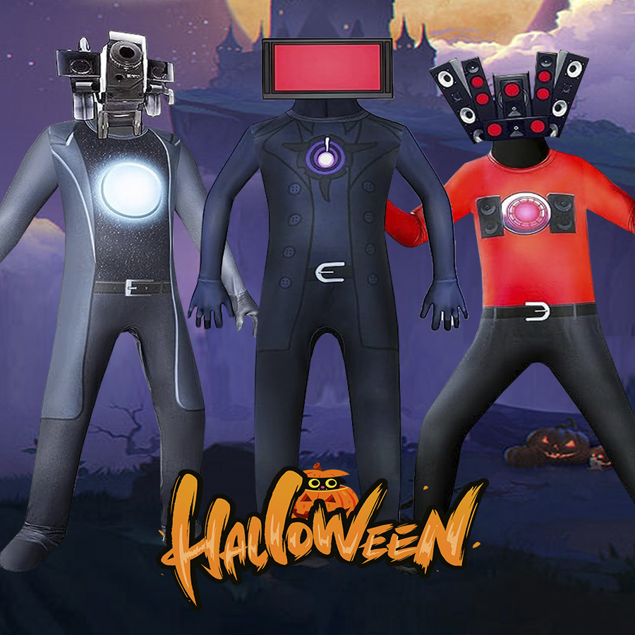 Skibidi Toilet Mask Cosplay Halloween Party | Shopee Philippines