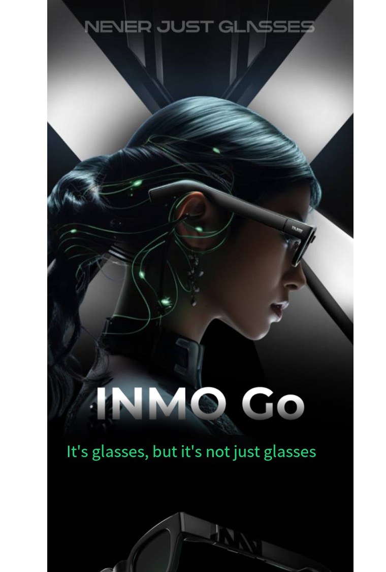 INMO Go Smart AR glasses True wireless ultra-lightweight AI Assistant ...