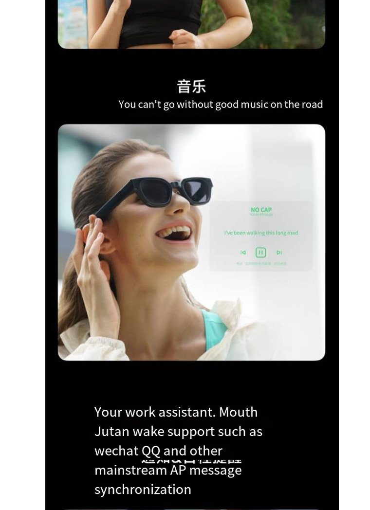 INMO Go Smart AR glasses True wireless ultra-lightweight AI Assistant ...