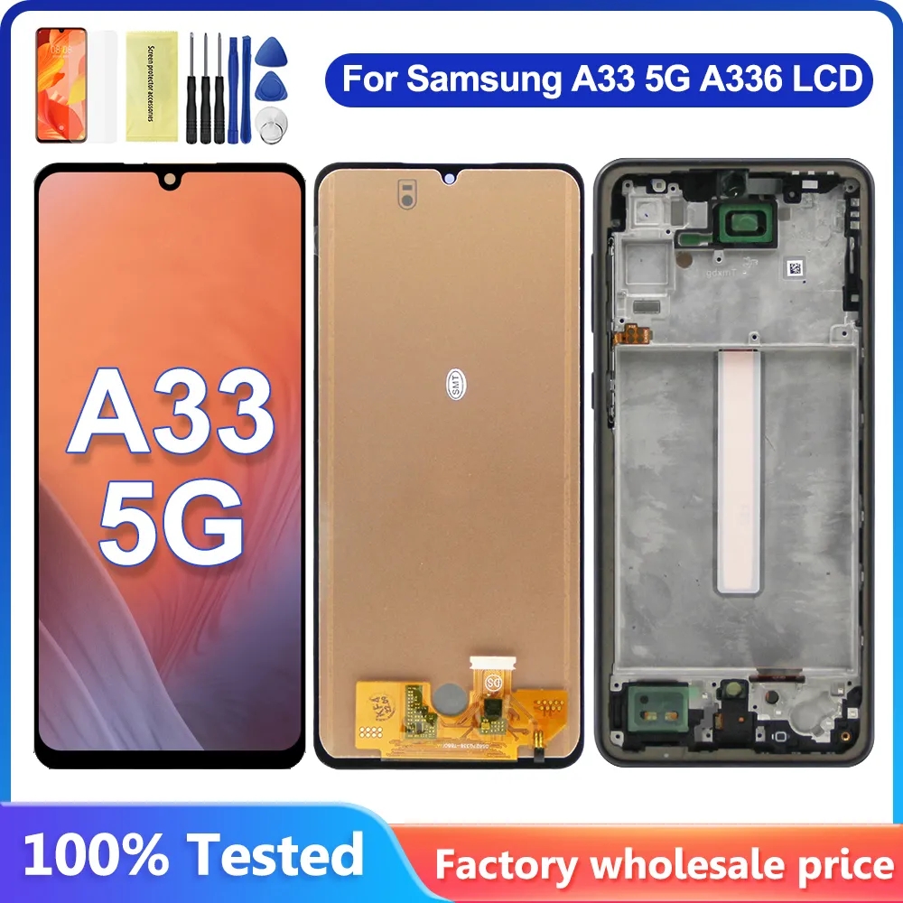 For Samsung Galaxy A33 5G A336 A336B A336E LCD Display Touch Screen ...