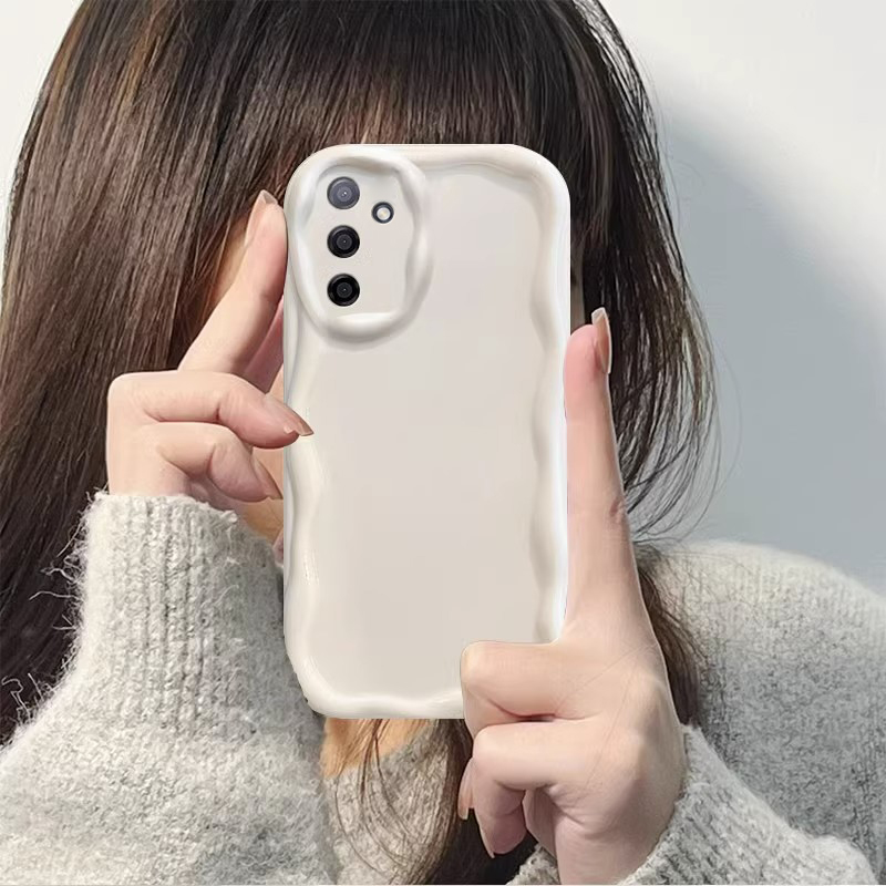 Wave Soft Silicone Phone Case for Samsung Galaxy A14 A24 4G A34 A54 A13 A23 A33 A53 A73 M14 M54 ...