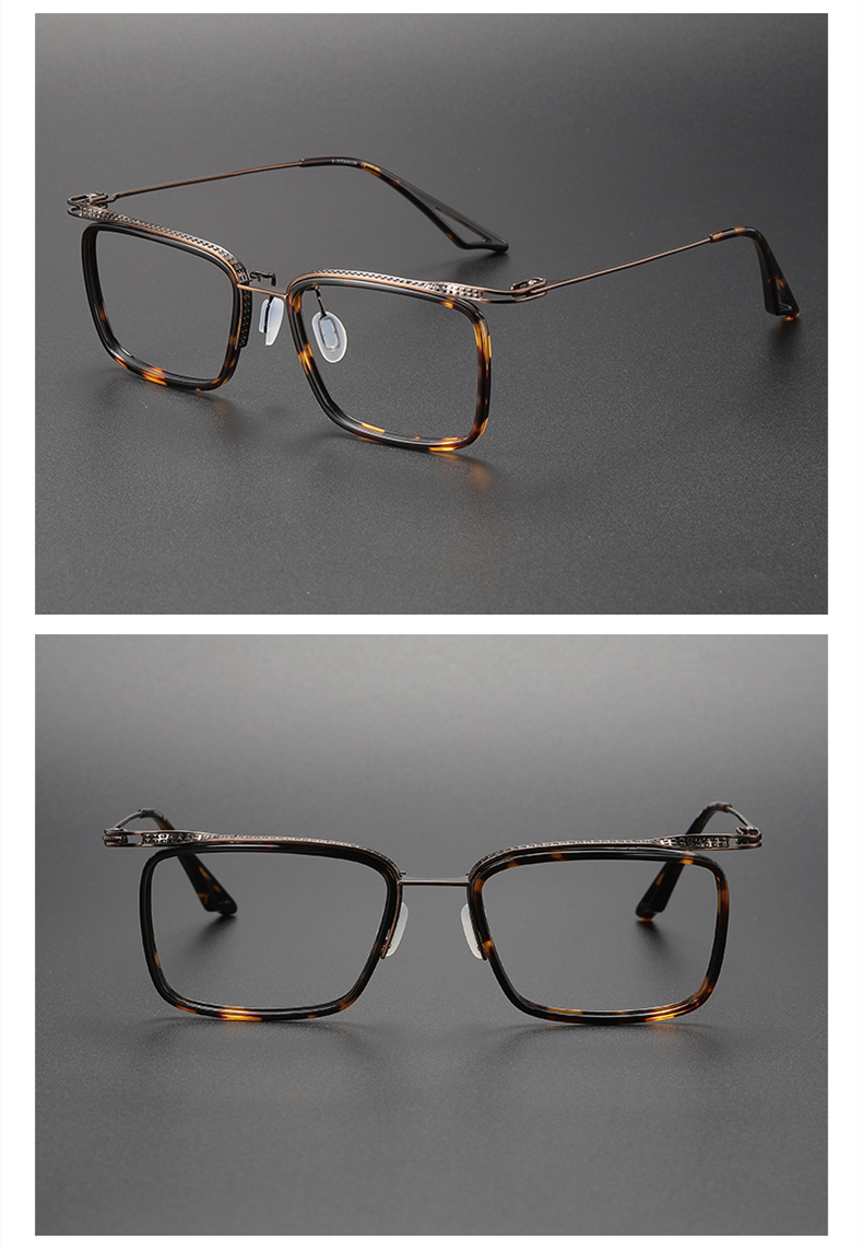 American Style Titanium and Acetate Fiber Combination Titanium Spring ...