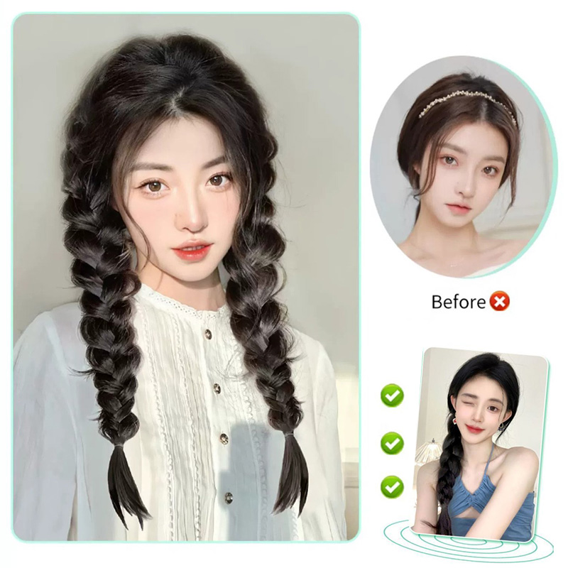 45cm Girl's Boxing Braid Fishbone Braid Long Braid Twist Twist Braid ...