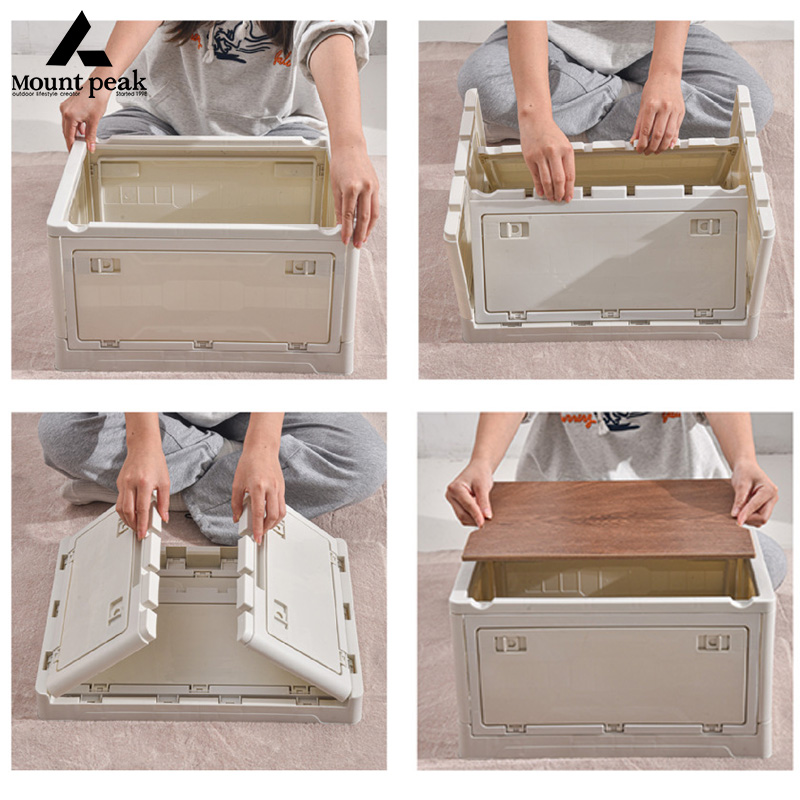 Ready to Ship Outdoor Camping Box 30L-56L Side Opening 4-Door Storage ...