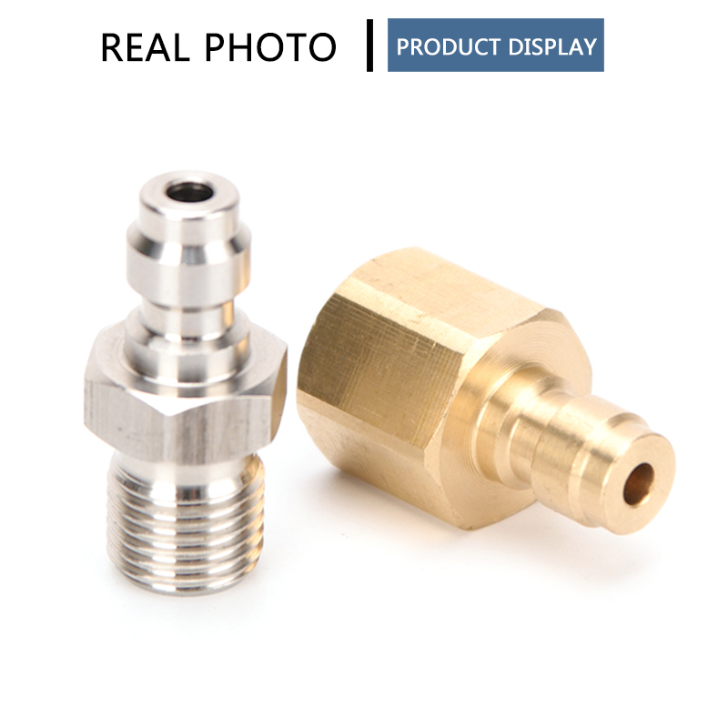 M10x1 1/8BSPP 1/8NPT PCP DIY Tools Quick Female Plug 8mm Male Plug ...