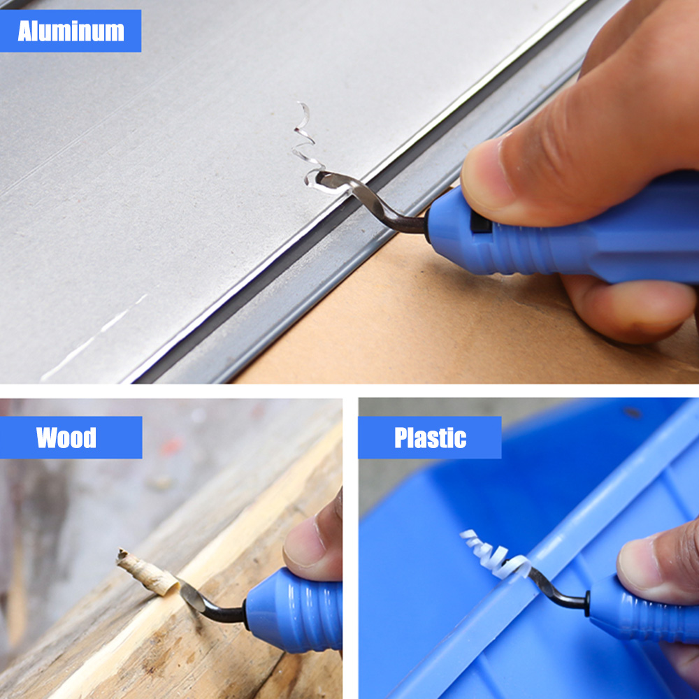 [COD] Metal Deburring Tool Kit Deburring Cutters Set Burr Remover Hand ...