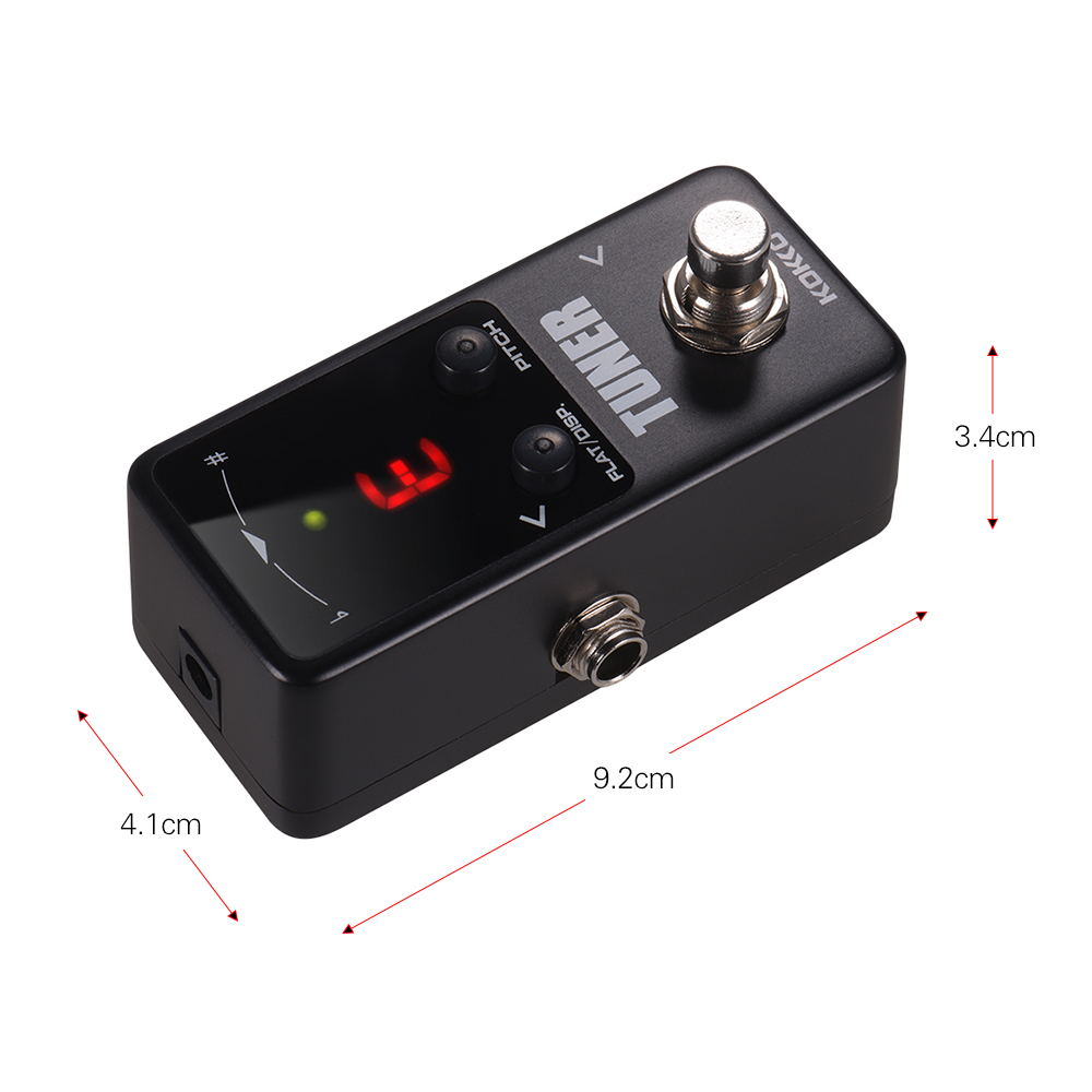 [COD] KOKKO FTN2 MINI Chromatic Guitar Tuner Pedal with LED Display ...