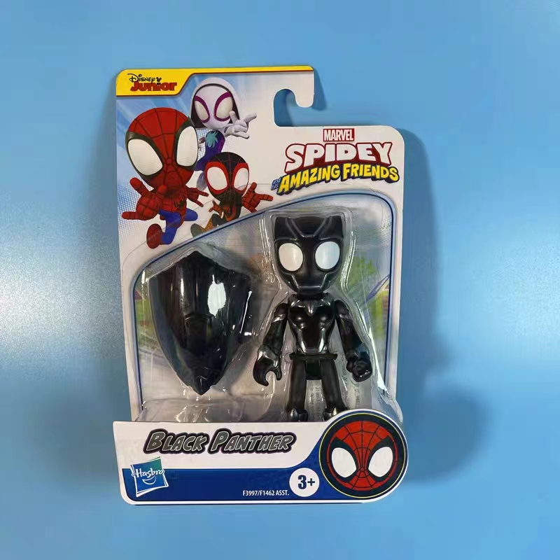 Marvel Spidey and His Amazing Friends Marvel Black Panther Hero Figure ...