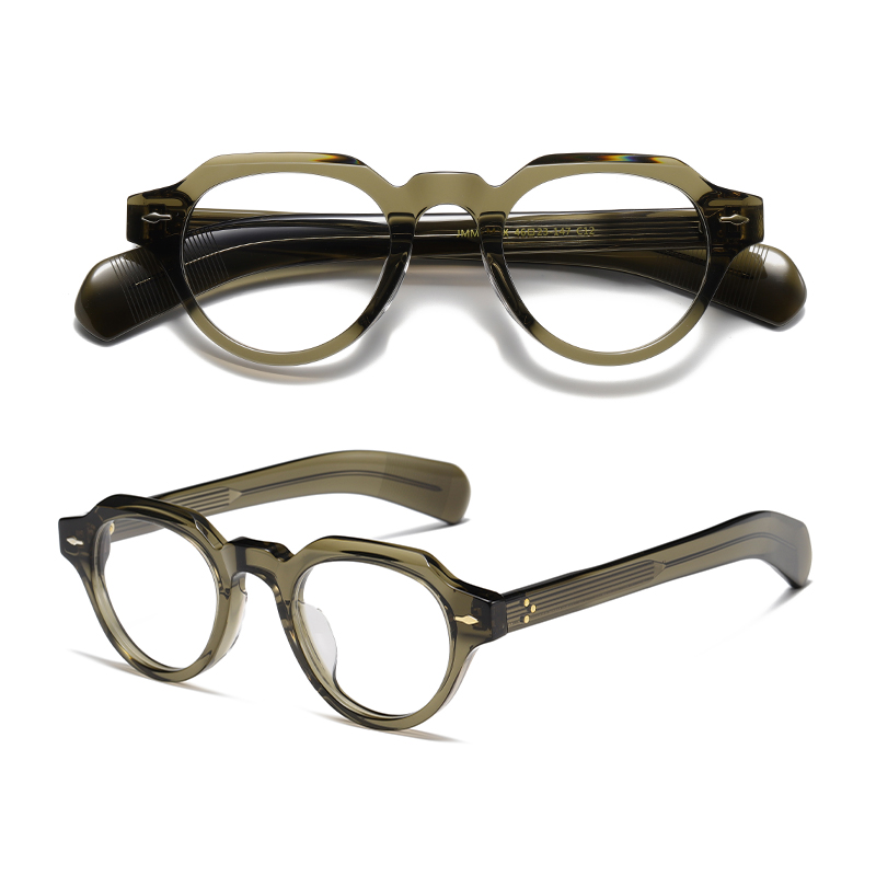Jacques American Luxury Style Handmade Acetate Fiber Glasses Frame ...