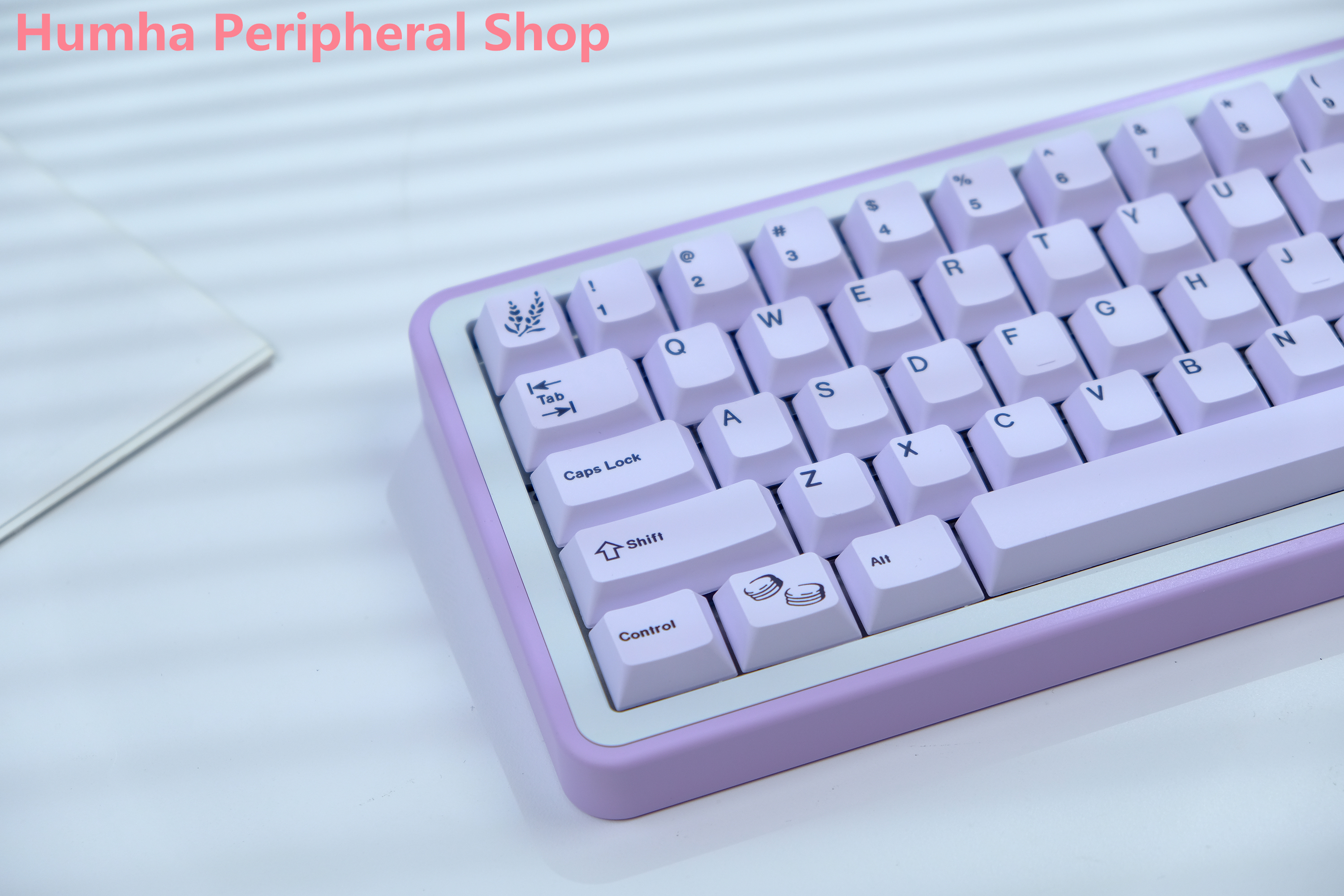 Humha Lavender keycap PBT material Dye-Sublimation Cherry profile ...