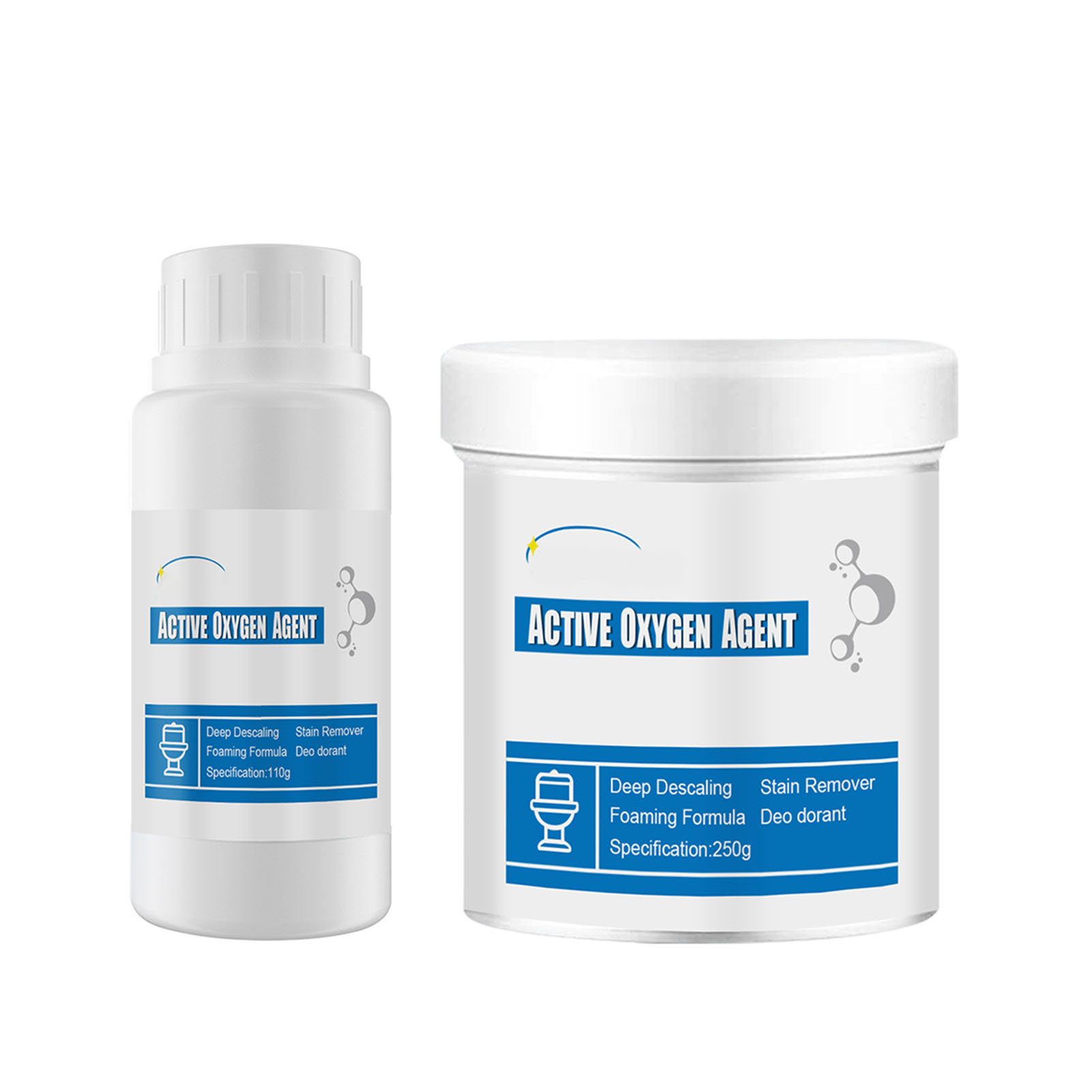 Toilet Active Oxygen Agents Powerful Toilet Stain Remover Toliet Deep ...