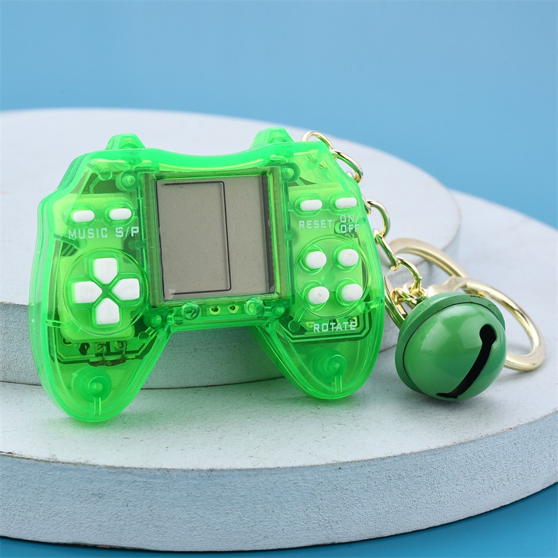 New Mini Macaron Tetris Game Controller Style Keychain Kids Toys ...