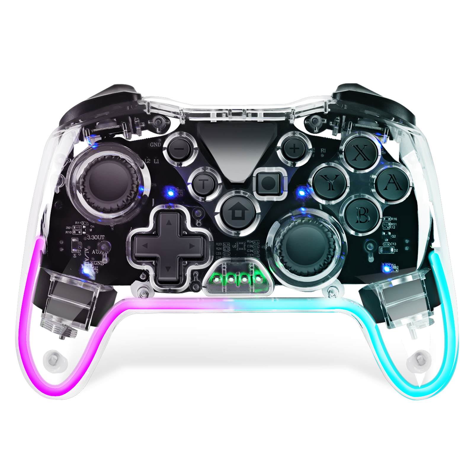 Ns015 Wireless Controller: Bluetooth Joystick with 6-axis and Dual ...