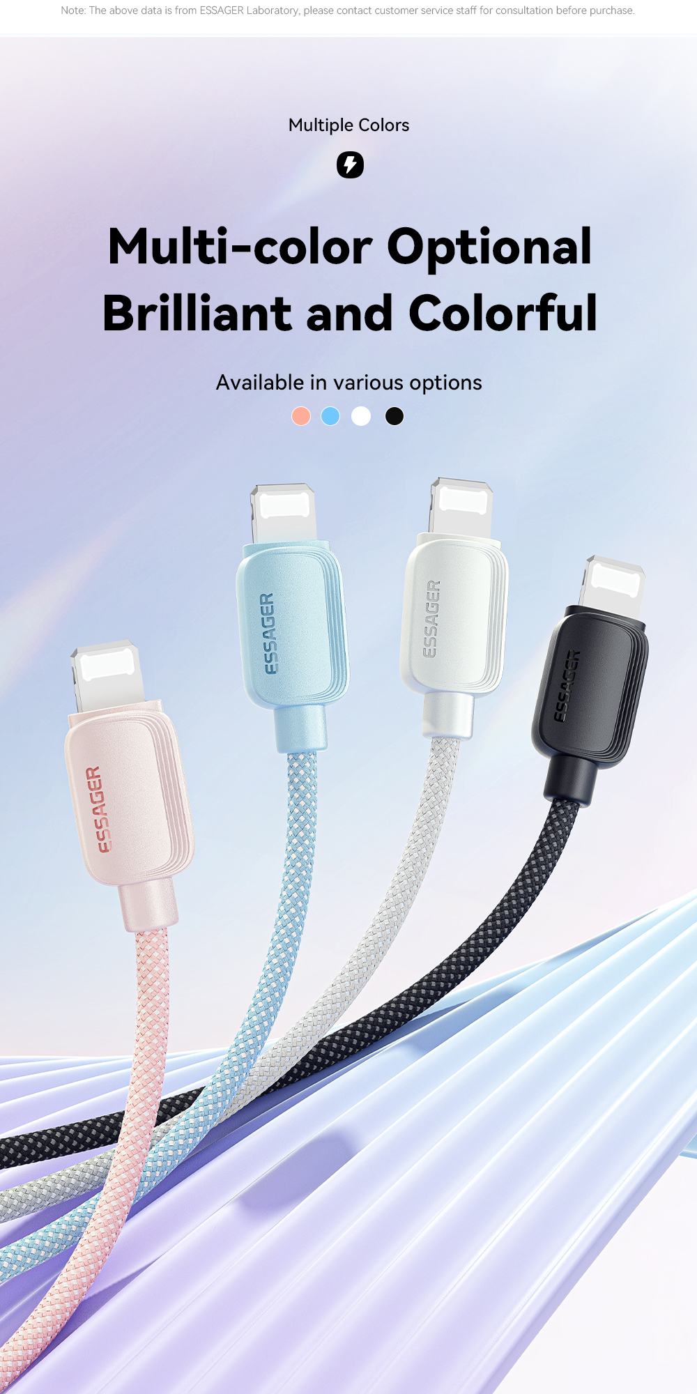 Essager Type C To L PD 29W Cable For Ip 14 Fast Charging Cord | Shopee ...