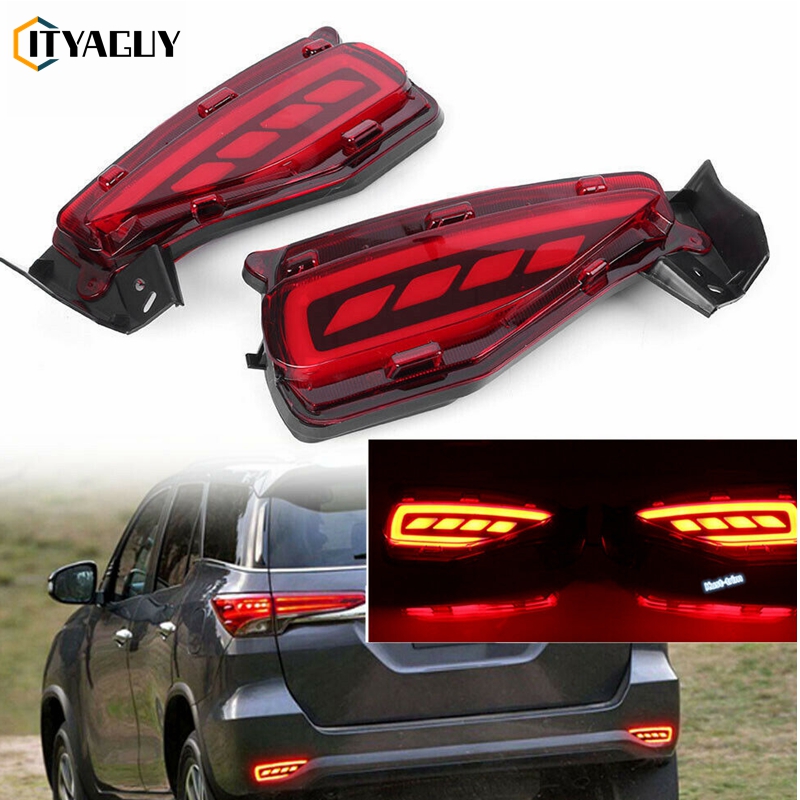 Fortuner 2016-2024 Lexus Type Rear Bumper Light Multi Function LED Rear ...