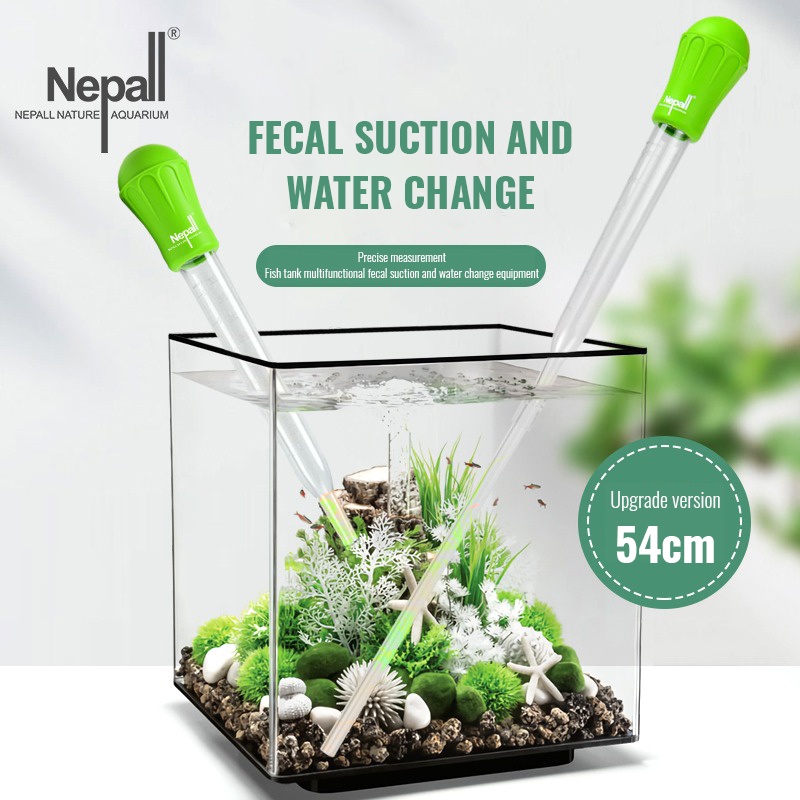 Yee Fish Tank Siphon Pump SuckerFish Poop Sucking MagicTurtle Mini ...