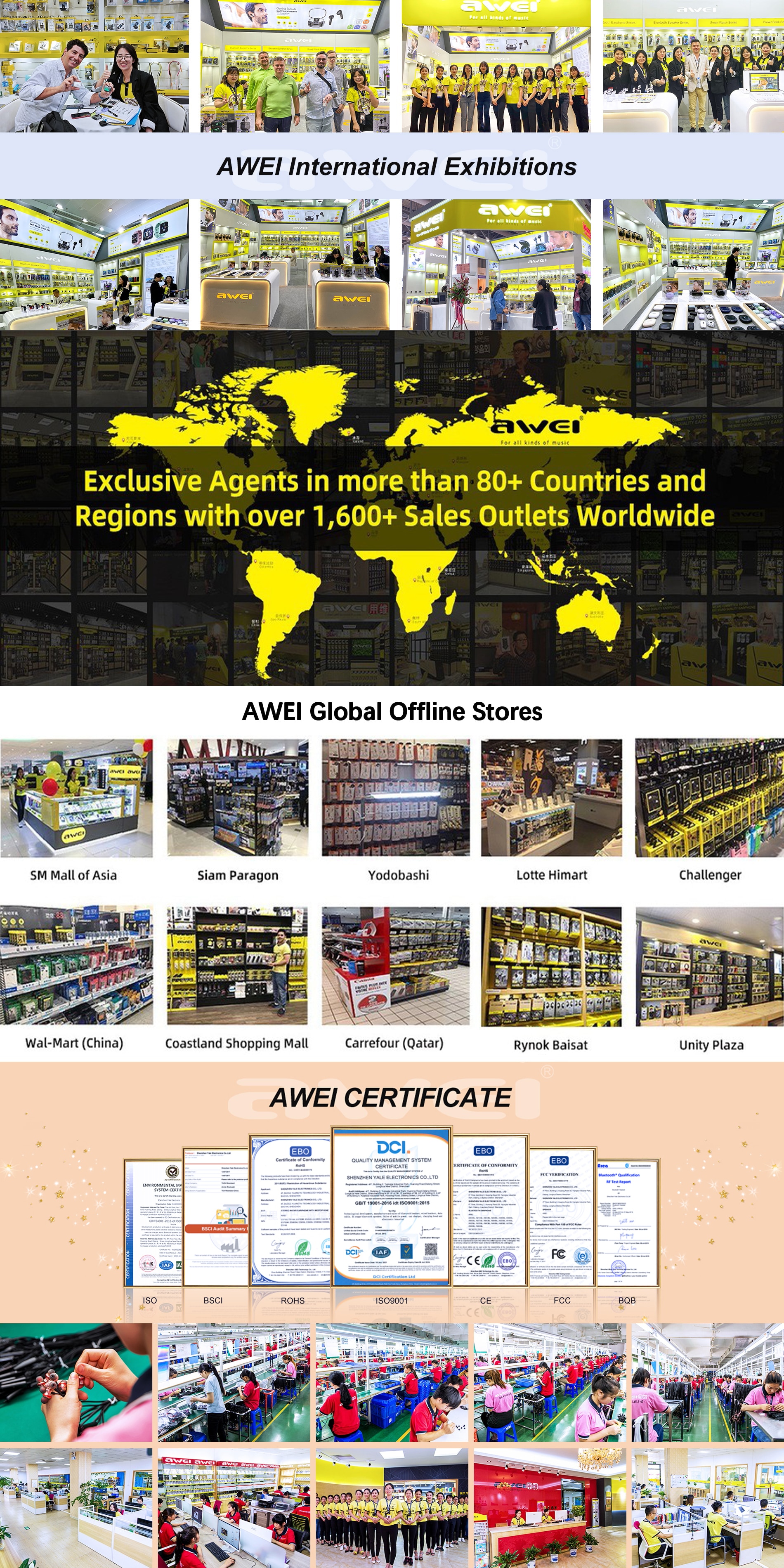 Awei T1 Pro TWS Earphone Bluetooth 5.3 In-Ear Earbud Built-in ...