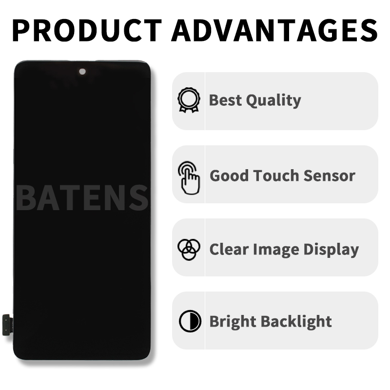 BATENS LCD For SAMSUNG Galaxy A51 A515 A515F LCD Display Screen ...