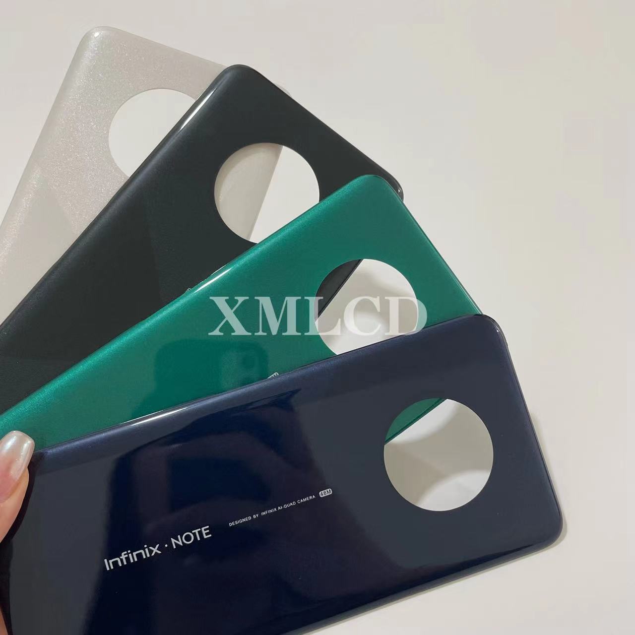 For Infinix Note 7 Back Cover Battery cover back panel back door ...