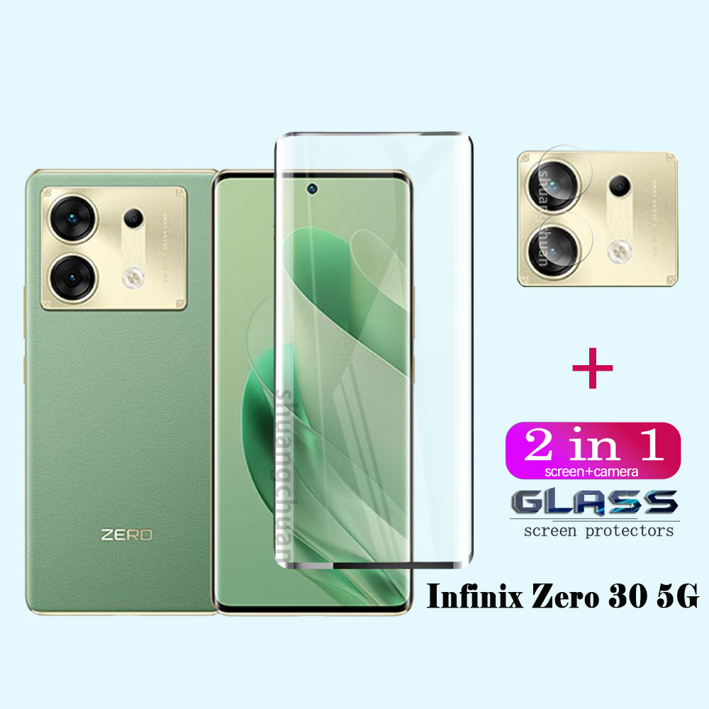 For Infinix Zero 30 5G tempered Glass Film /Infinix Zero 8 Full Screen ...