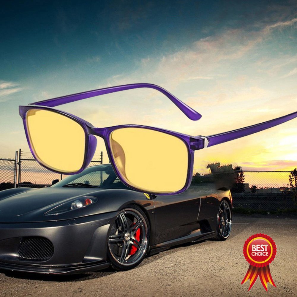 Night Vision Glasses Polarized Sunglasses Block UV400 Eyewear Driving ...