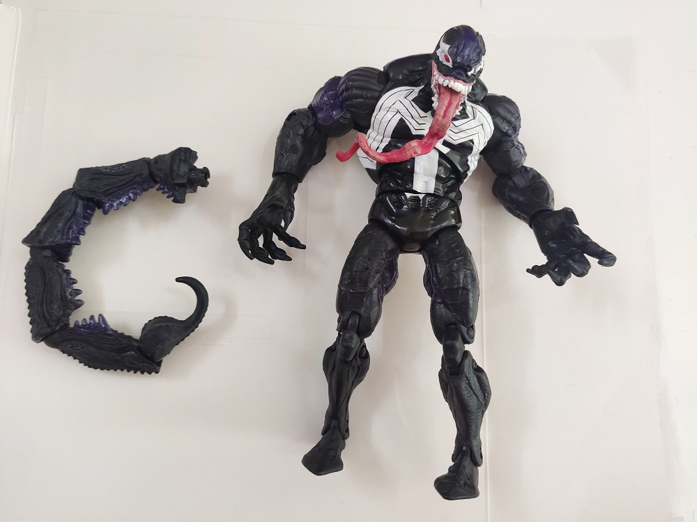 6 "ML Comic Series VENOM Spider-man With Tail Exclusive Action Figure ...