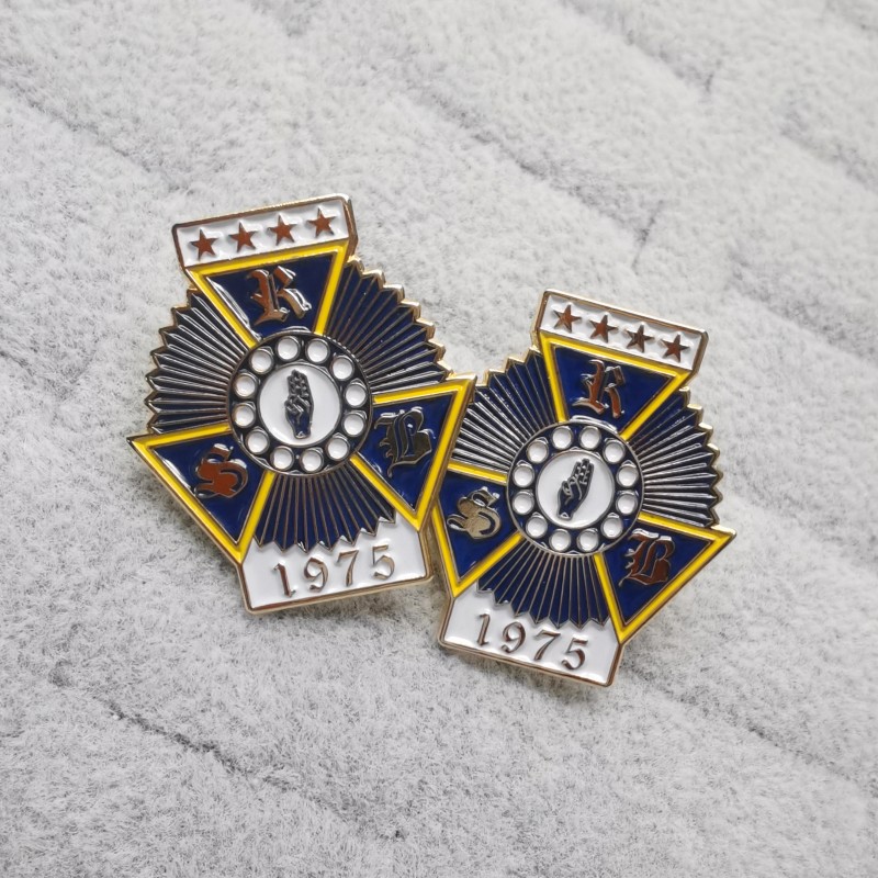 SRB Collar Pin Brooch Pin Size 1 Inch | Shopee Philippines