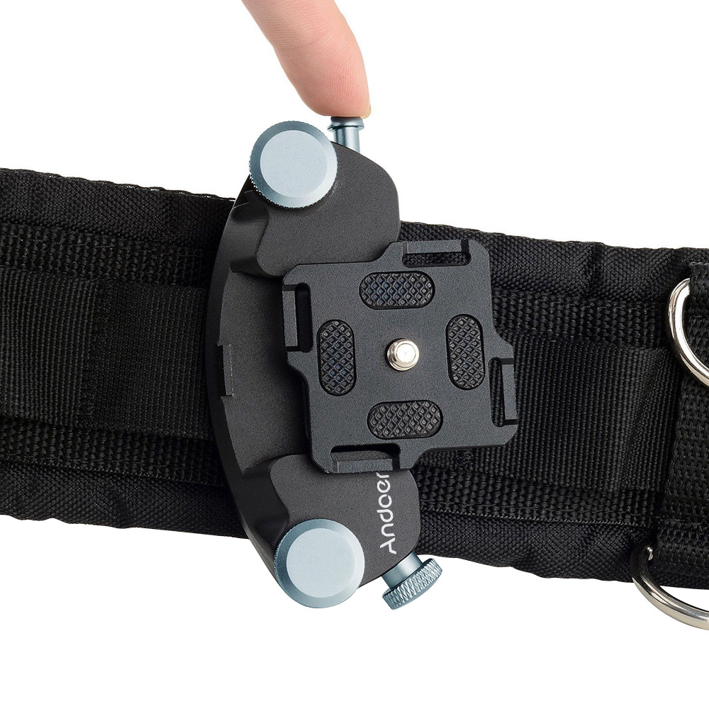 [Ready Stock] Andoer Metal Quick Release Camera Waist Belt Strap Buckle ...