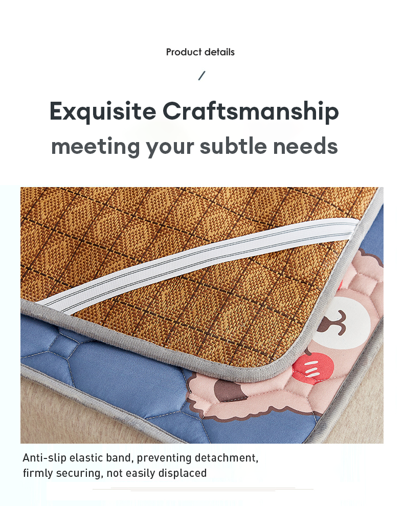 Banig Cooling Mattress Pad Foldable Summer Sleeping Mat Double/Queen ...