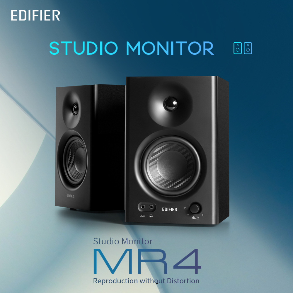 Edifier MR4 Powered Studio Monitor Active Speaker Computer Speaker 1 ...