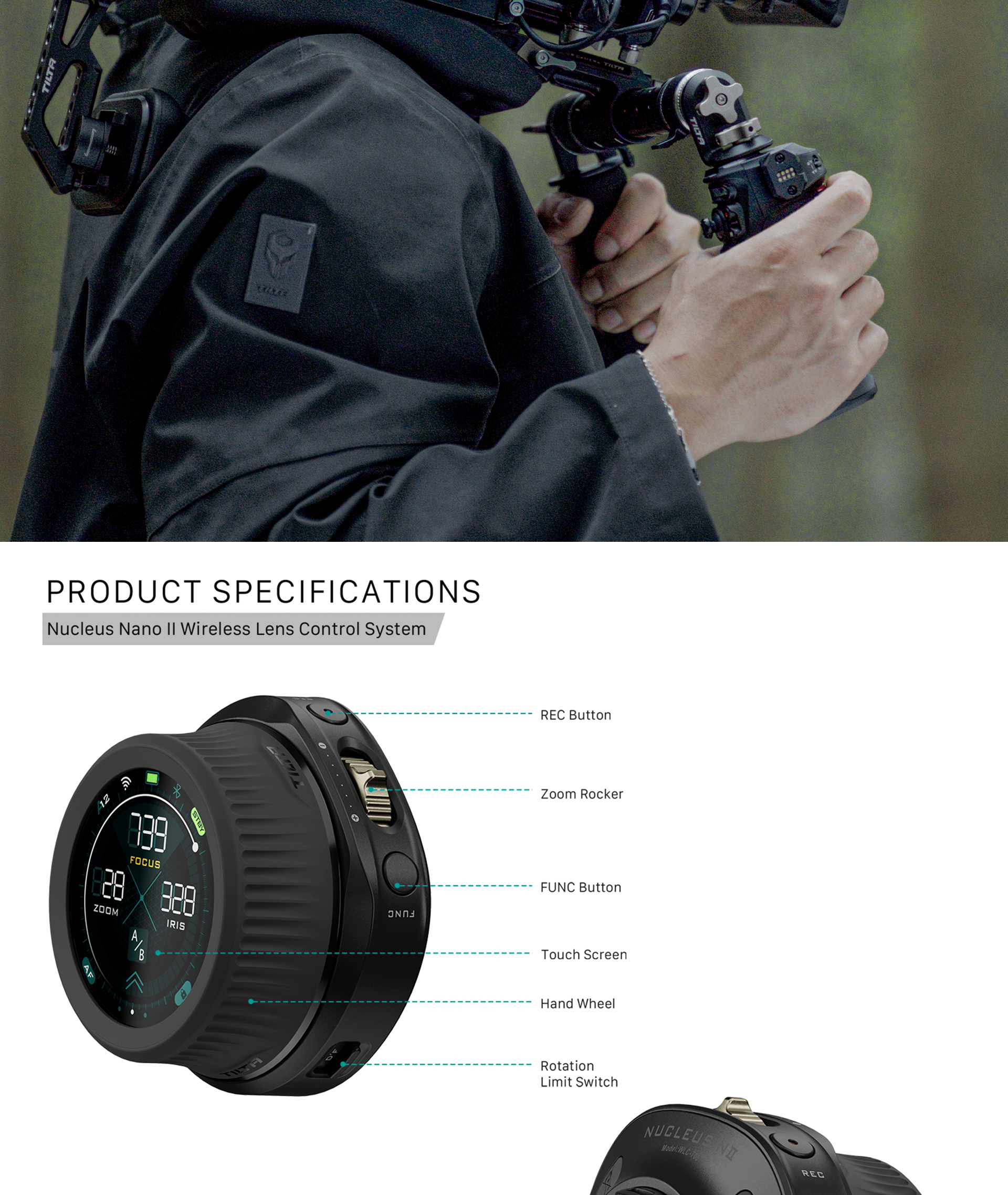 NEW TILTA Nucleus-N 2.0 WLC-T05 Wireless Lens Control System Nucleus ...