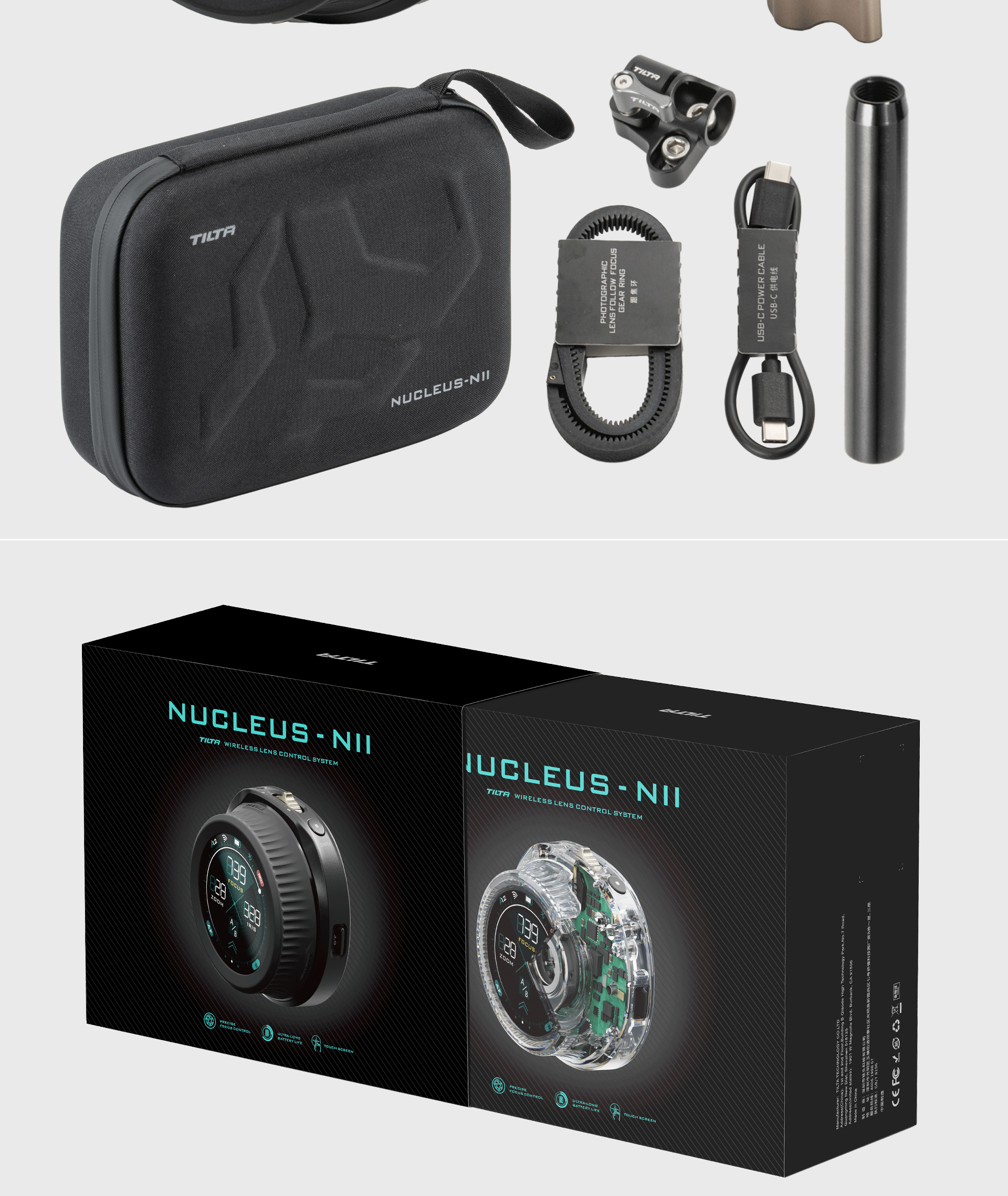 NEW TILTA Nucleus-N 2.0 WLC-T05 Wireless Lens Control System Nucleus ...