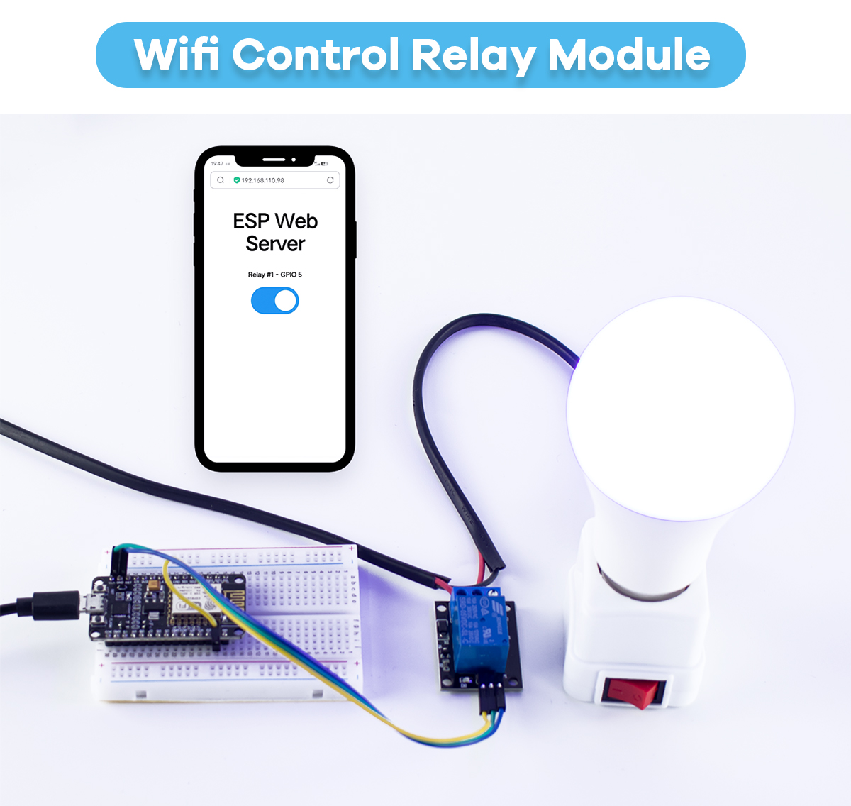 Klystr Nodemcu Esp8266 Wifi Development Board Starter Kit For Iot Breadboard Wifi Sensor Module 