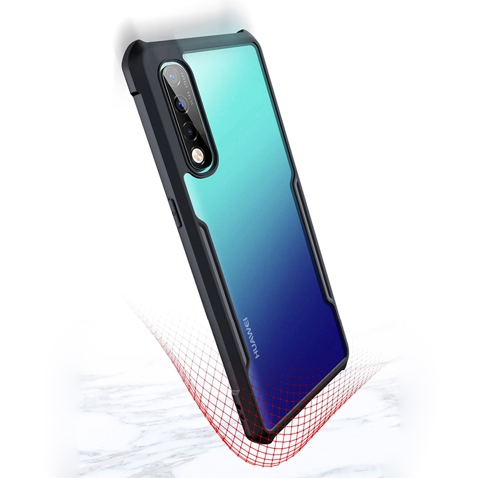 Shockproof Clear Casing Huawei Y7 2019 Y9 Y6 Prime Y6P 2020 Nova Y70 ...