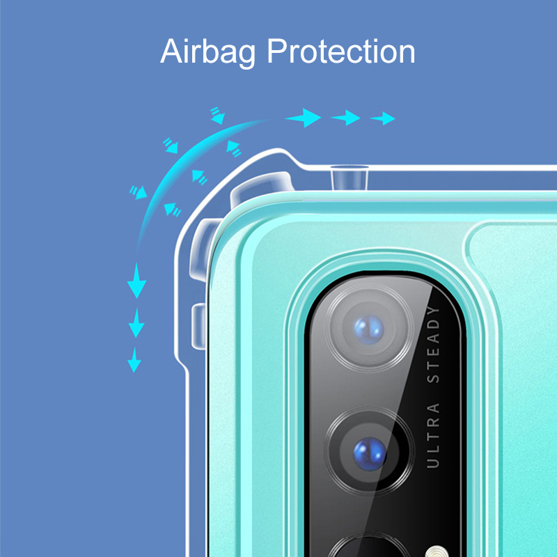 Shockproof Clear Casing Huawei Y7 2019 Y9 Y6 Prime Y6P 2020 Nova Y70 ...