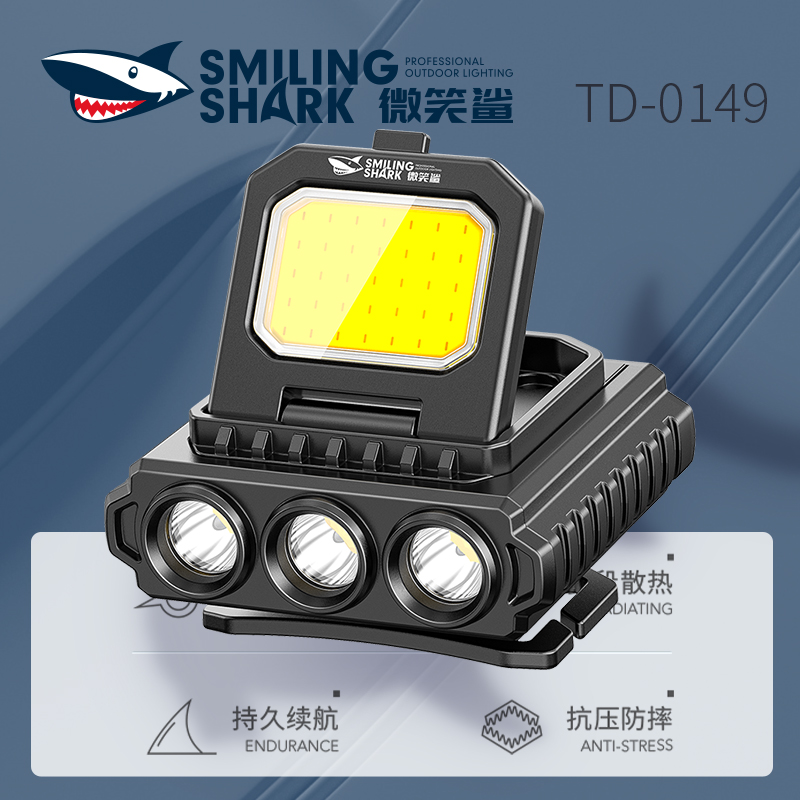 SmilingShark TD0149 led Mini Headlight Small Head lamp with Sensor ...
