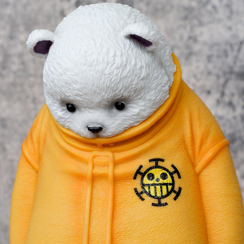 24.5cm Anime One Piece Bepo Figure Kawaii Silent Decadent Bear ...
