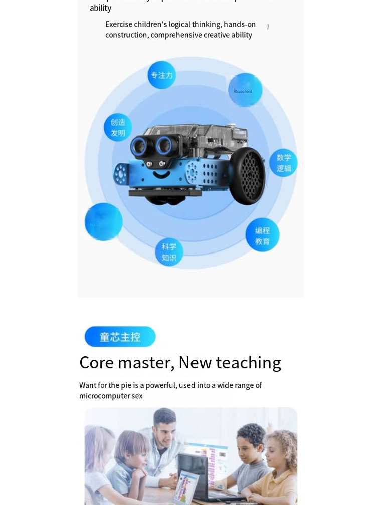 Makeblock mBot2 Children Programmable Intelligent Educational Robot Toy Car Python Educational ...