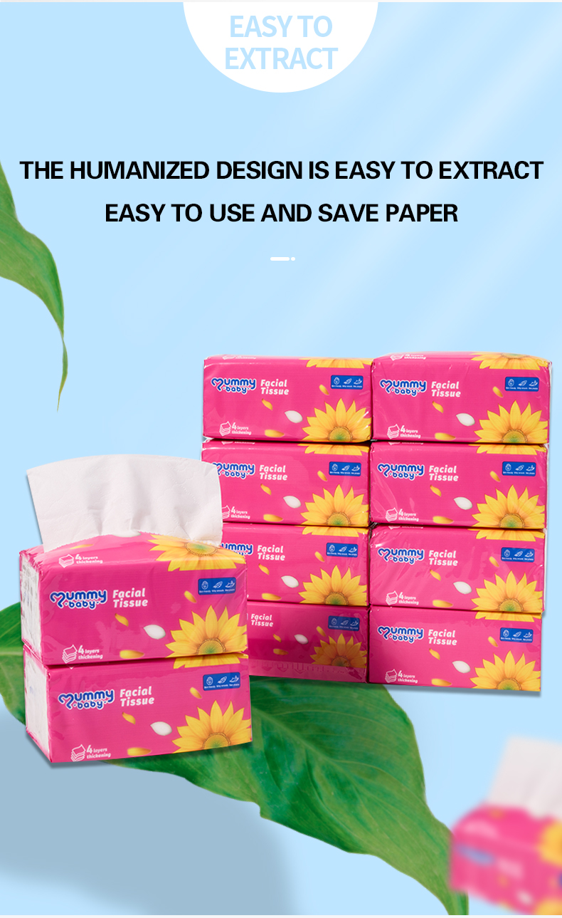 【MUMMY BABY】 Tissue Facial Tissue order Tissue 3-Ply / 4-Ply Facial ...