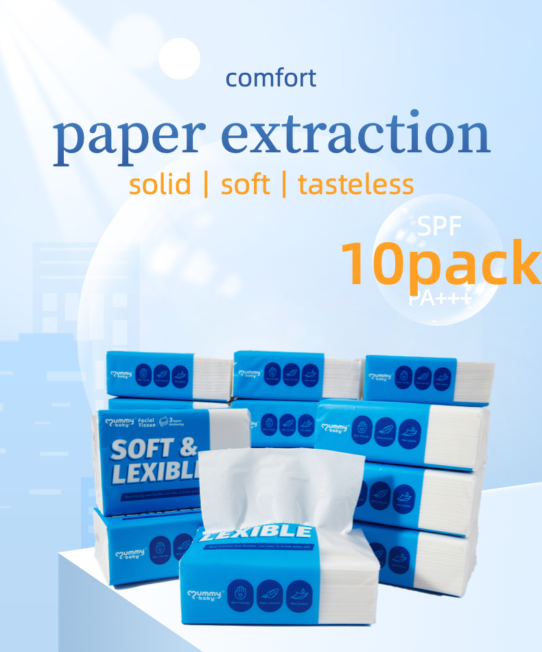 【MUMMY BABY】Tissue 10/8 Packing Tissue Facial Tissue Order Tissue 3-Ply ...