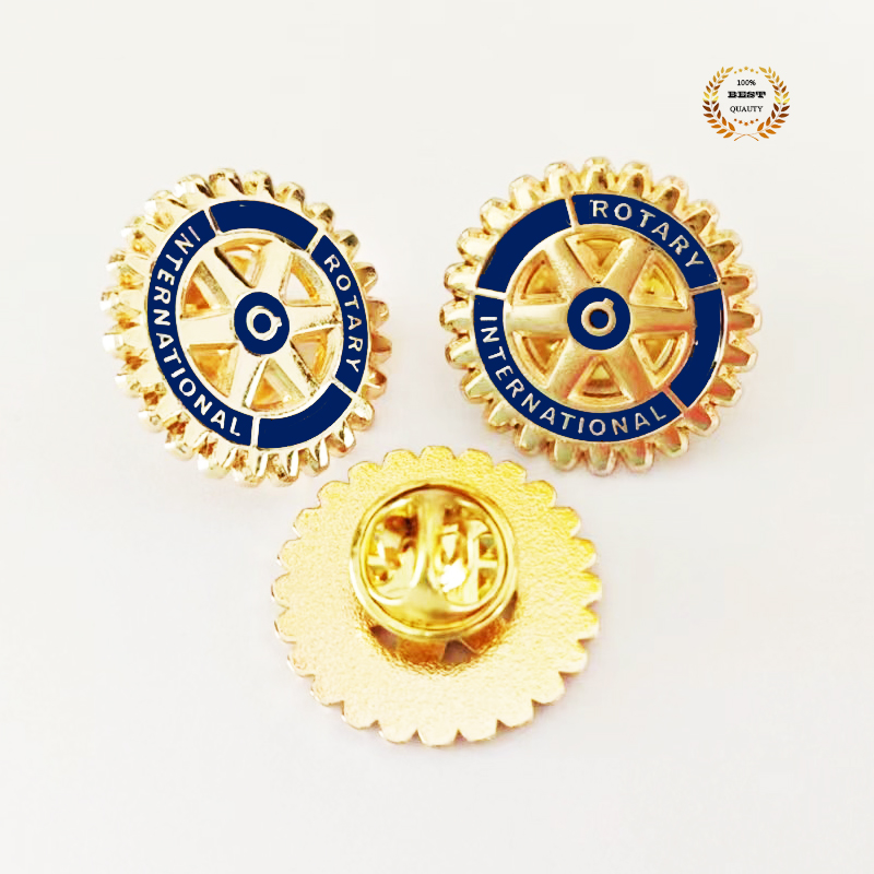 1 Inch International Rotary Pin High Quality Waterproof Non-Fade 3D ...